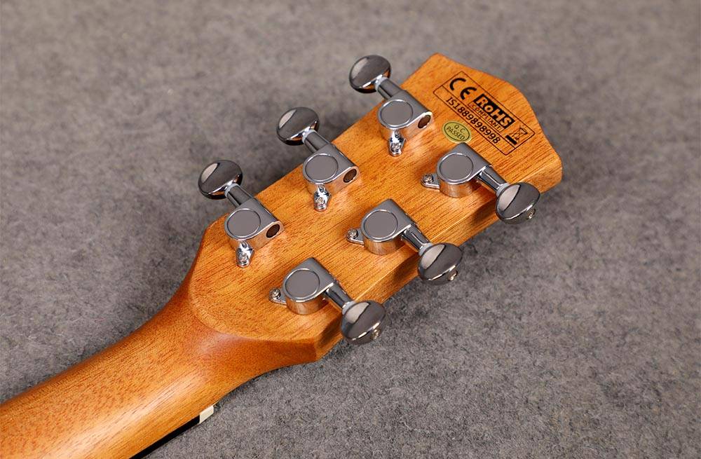 CHARD GS-3 MINI 36" ACOUSTIC GUITAR, SPRUCE TOP ROSEWOOD BODY (NATURAL)