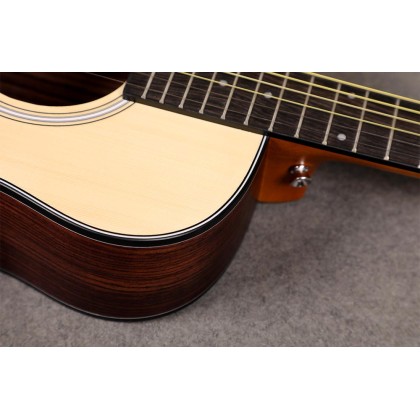 CHARD GS-3 MINI 36" ACOUSTIC GUITAR, SPRUCE TOP ROSEWOOD BODY (NATURAL)