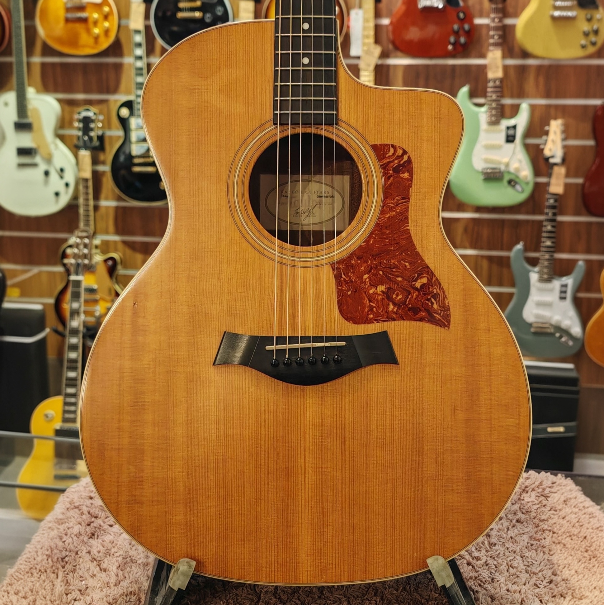 [PRE OWNED] TAYLOR 214CE ROSEWOOD / SPRUCE TOP GRAND AUDITORIUM ...